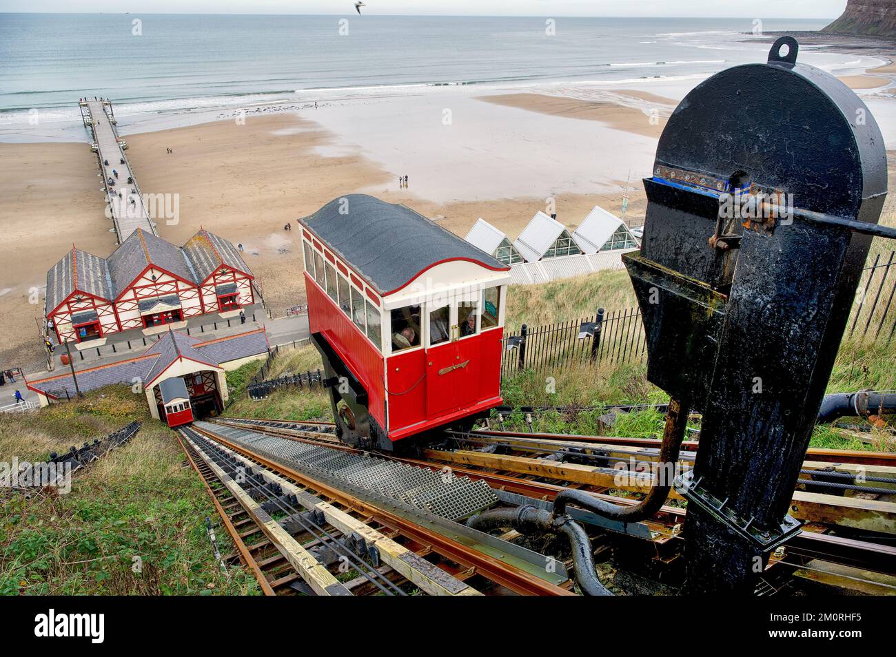 Saltburn-by-the-Sea is a seaside resort in North Yorkshire, England ...