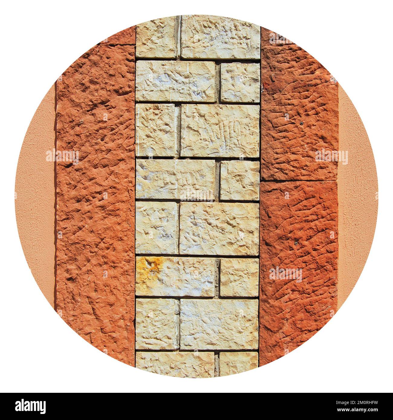 Texture red granite wall Cut Out Stock Images & Pictures - Alamy