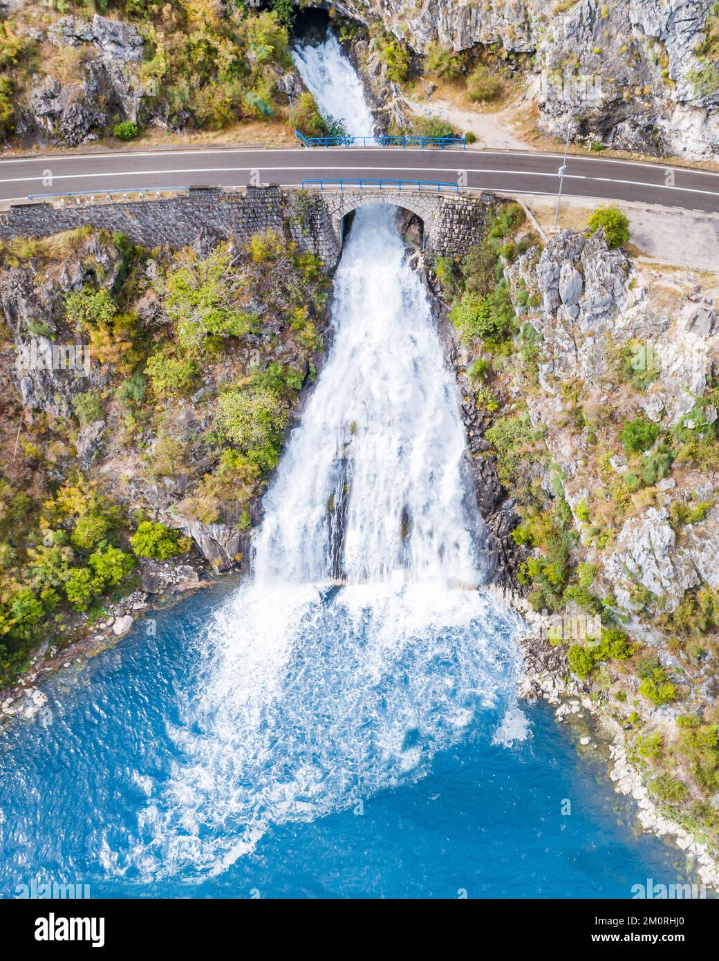Sopot, waterfall in boka bay, Risan, Montenegro Stock Photo - Alamy