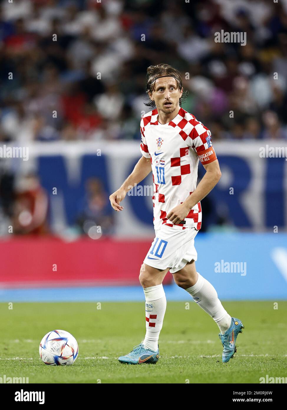 AL WAKRAH - Luka Modric of Croatia during the FIFA World Cup Qatar 2022 ...