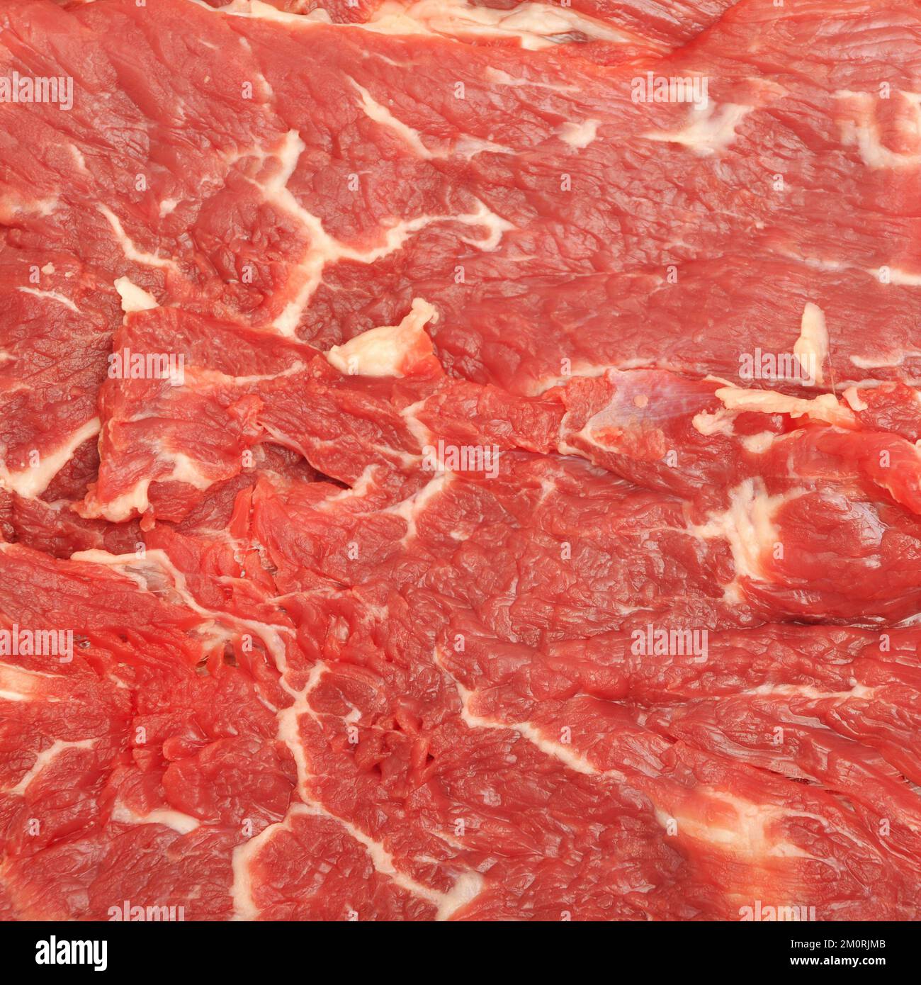 Clean very fresh red raw meat beef, red cow meat texture Stock Photo ...