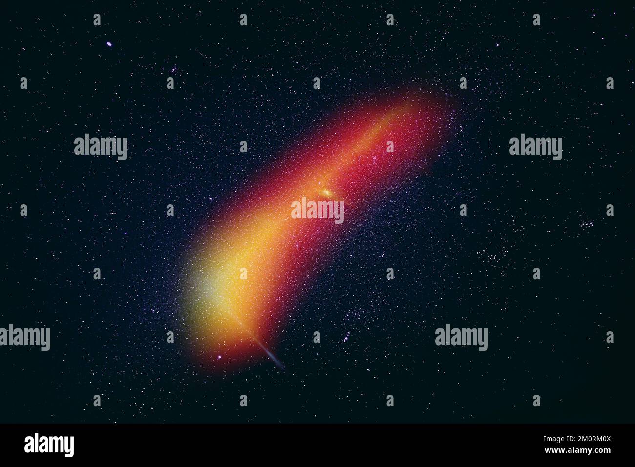 Night Dark Blue Sky Glowing Stars Background. Colourful Night Starry ...