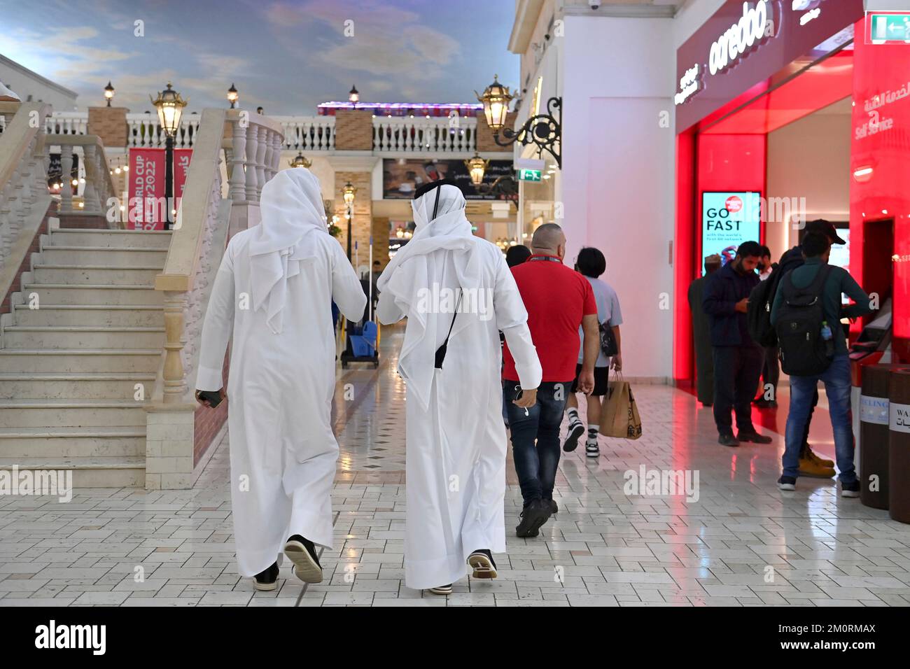 Impressions from Doha/Qatar on December 7th, 2022. Qataris in ...