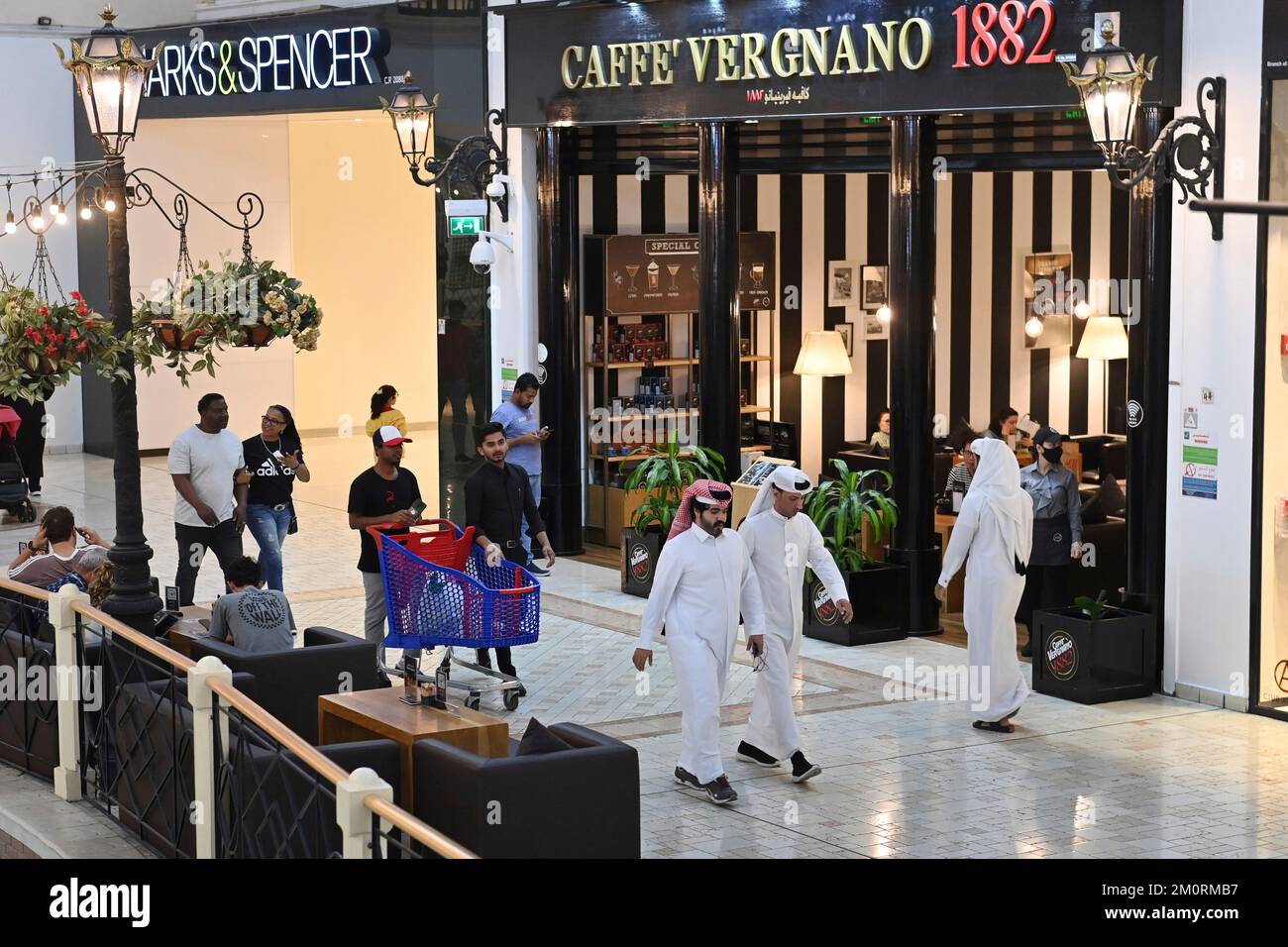 Impressions from Doha/Qatar on December 7th, 2022. Qataris in ...