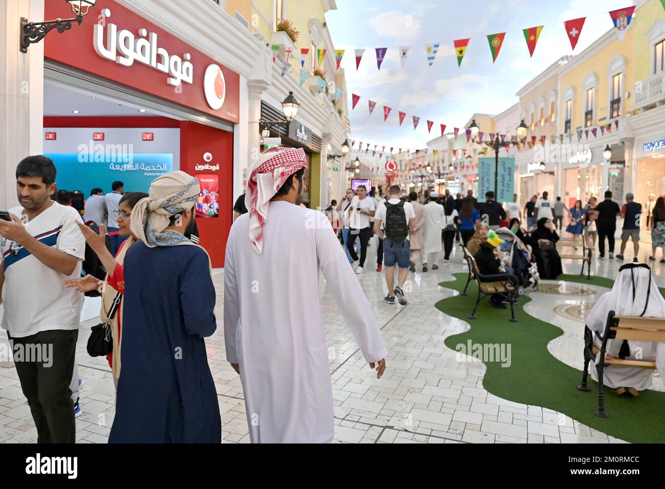 Impressions from Doha/Qatar on December 7th, 2022. Qataris in ...