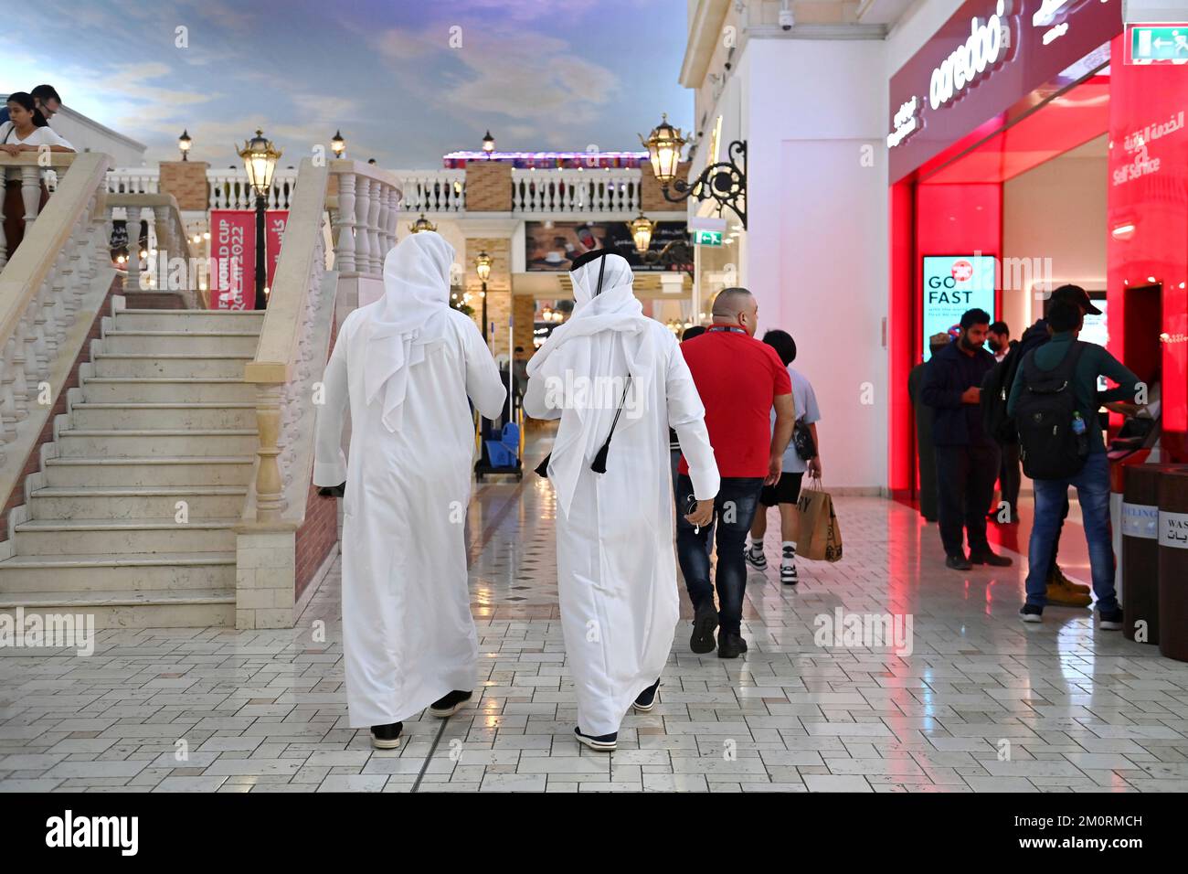 Impressions from Doha/Qatar on December 7th, 2022. Qataris in ...