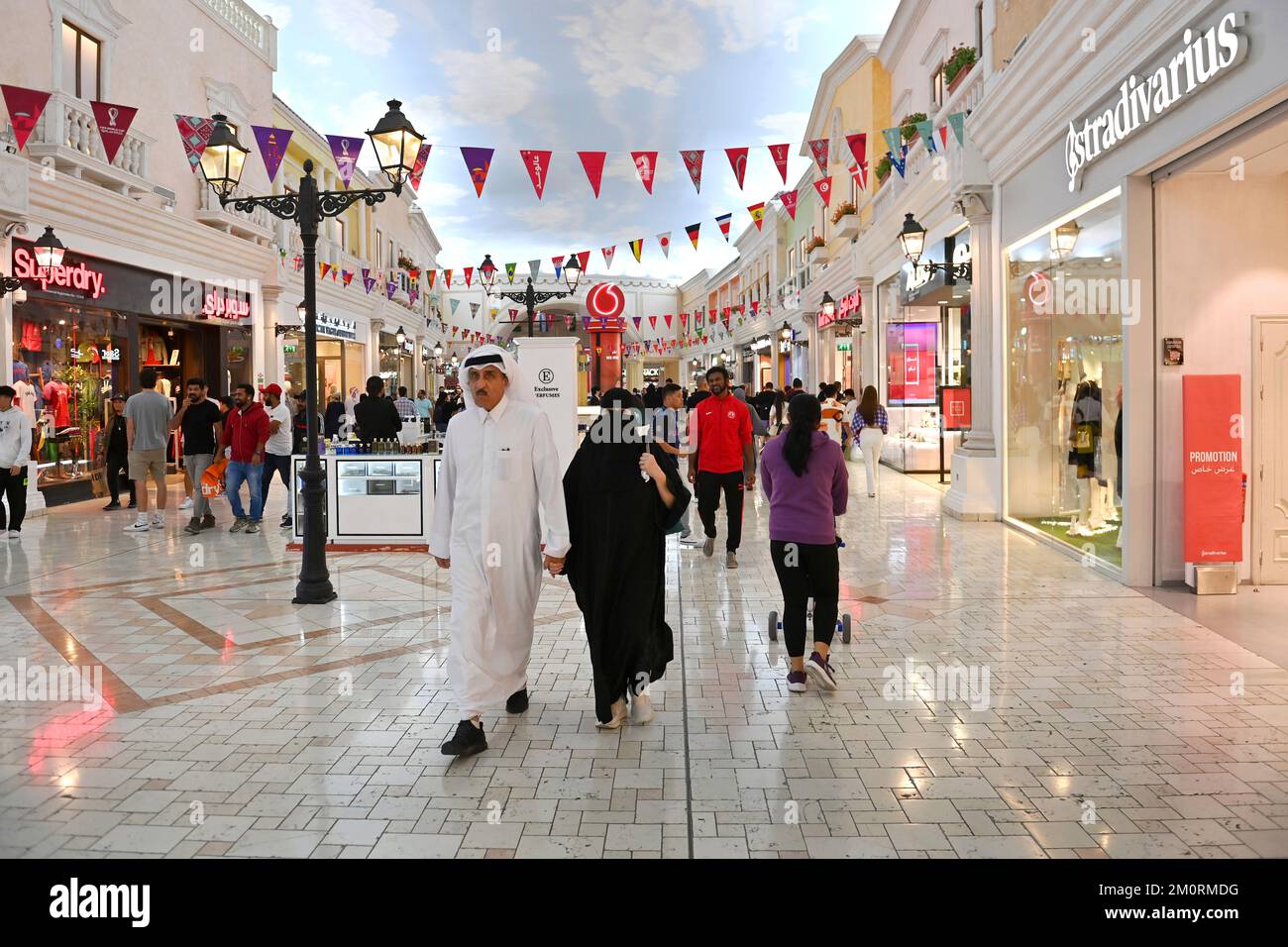 Impressions from Doha/Qatar on December 7th, 2022. Qataris in ...