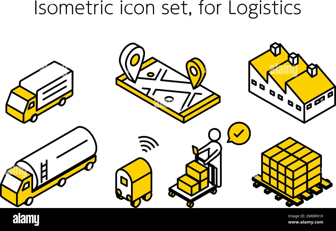 Logistics system improvement Stock Vector Images - Alamy