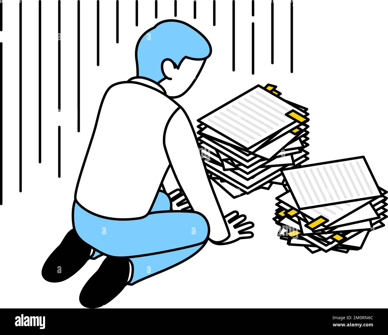 Person cowering Stock Vector Images - Alamy