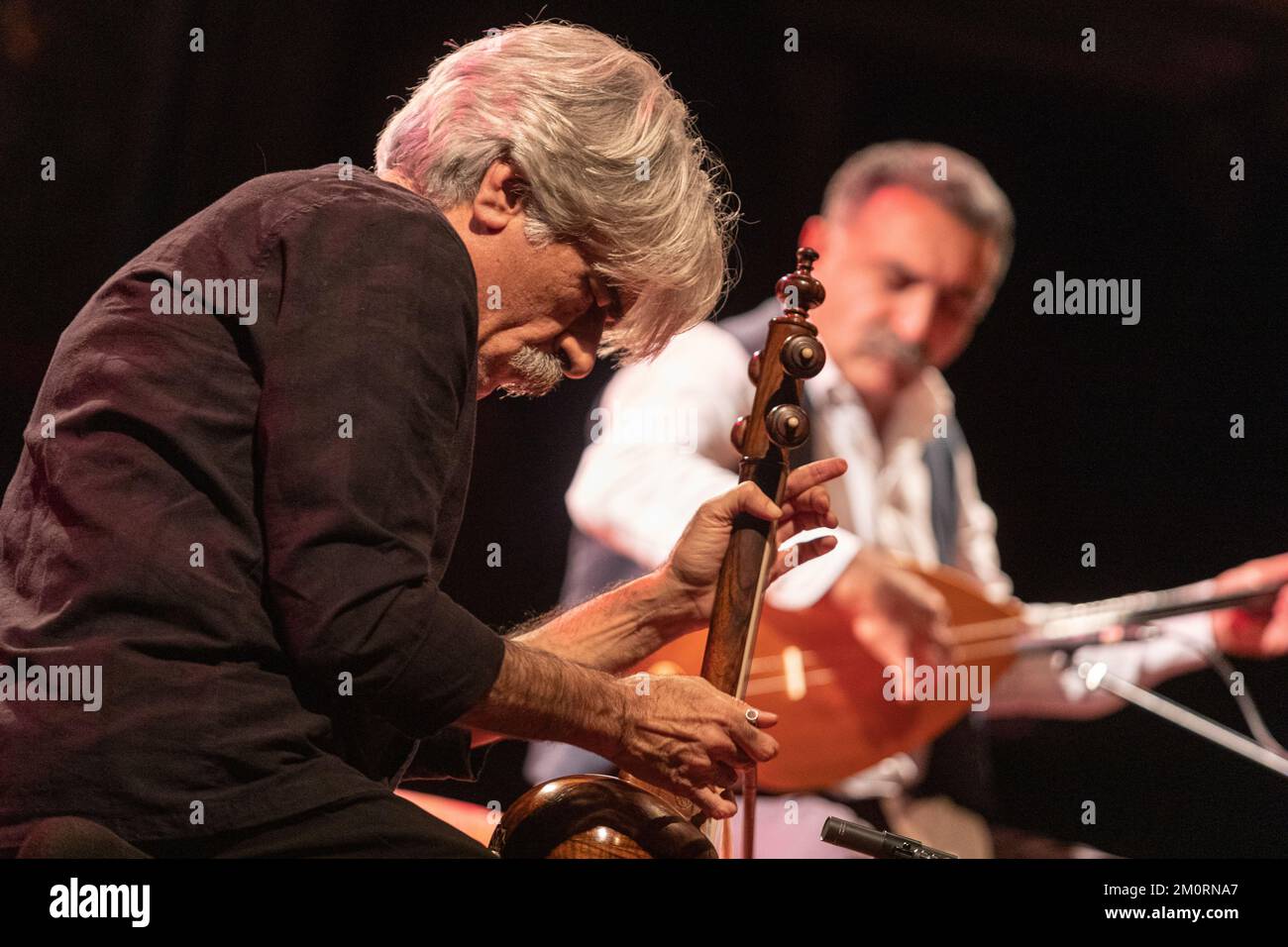 Iranian-Kurdish kamancheh player Kayhan Kalhor and Turkish folk ...