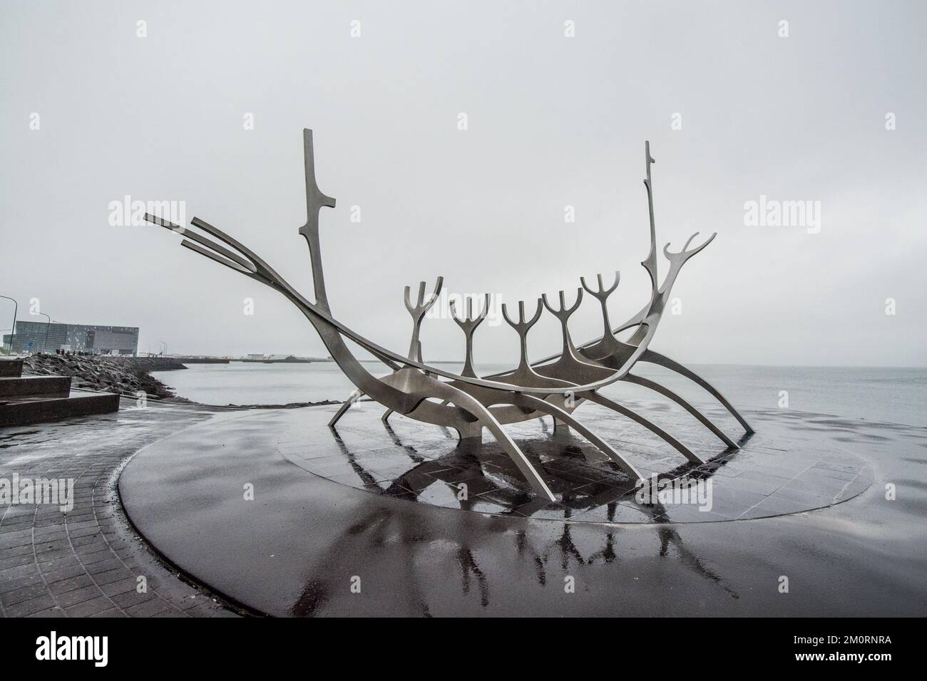 Sculpture reykjavik iceland stone hi-res stock photography and images ...
