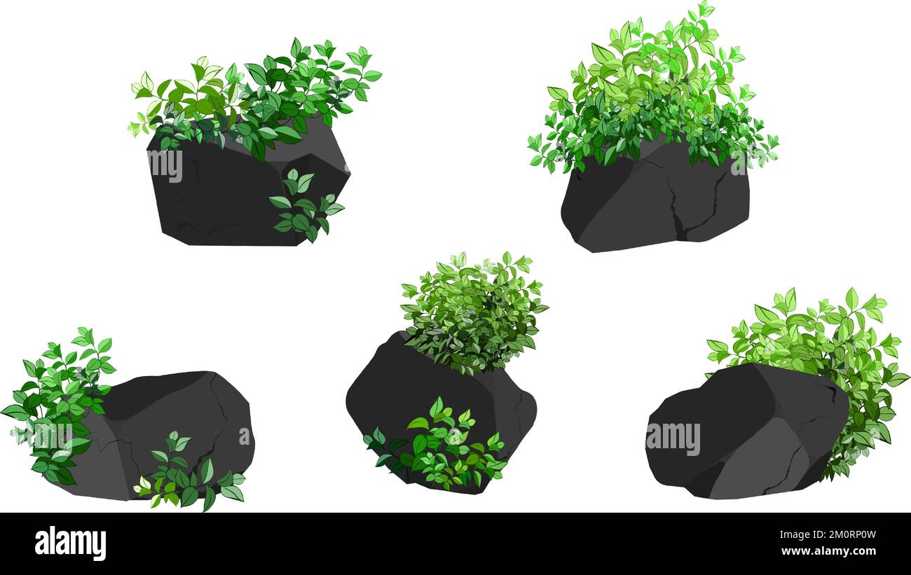 Black basalt building Stock Vector Images - Alamy