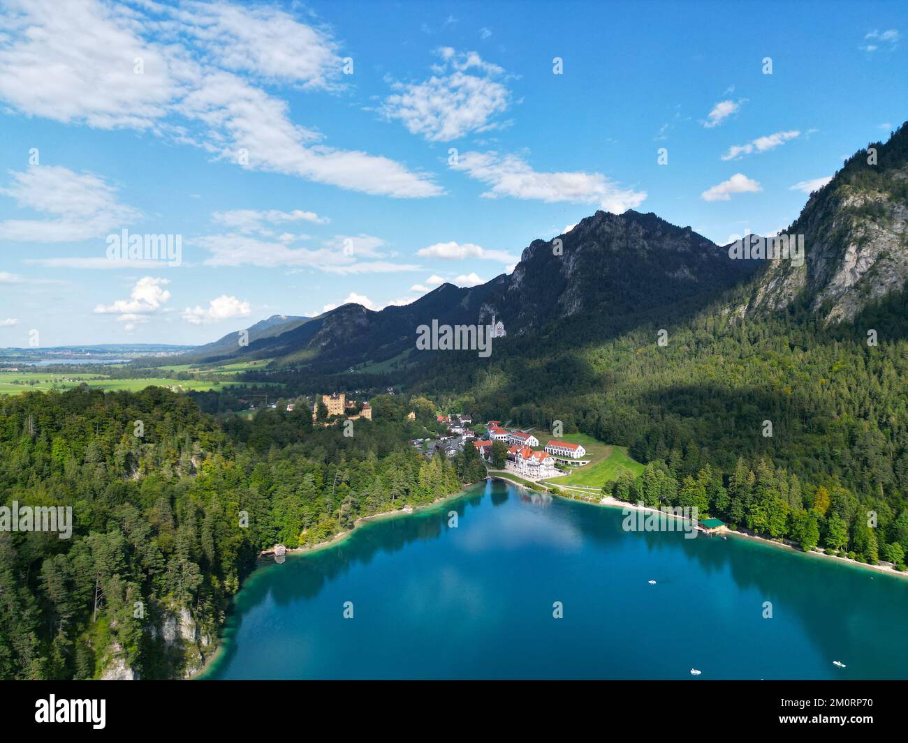 Hohenschwangau lake near neuschwanstein hi-res stock photography and ...