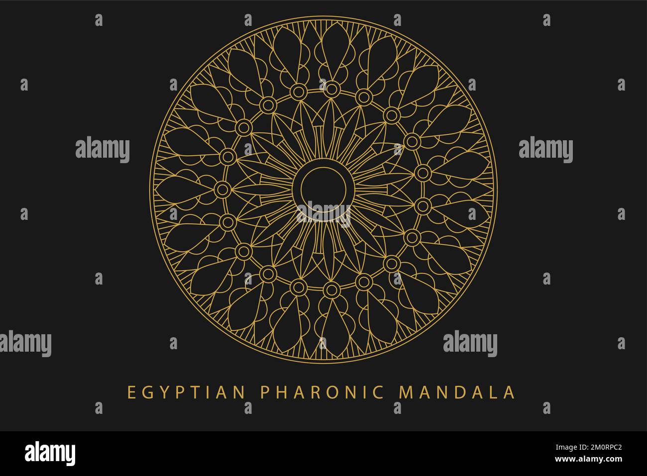 Egyptian frame vector vectors Stock Vector Images - Alamy