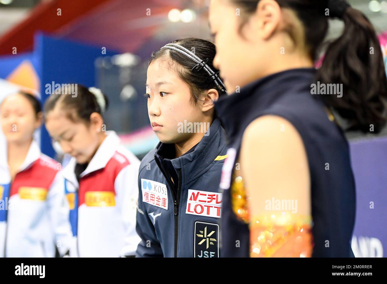 Ami NAKAI (JPN), during Junior Women Practice, at the ISU Grand Prix of Figure Skating Final ...