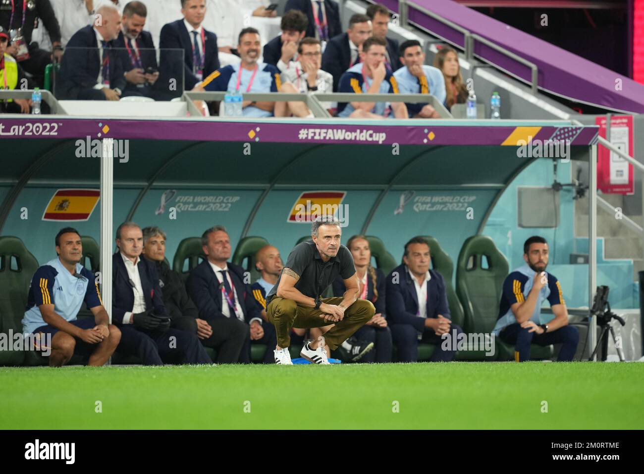 Al Rayyan, Qatar. 6th Dec, 2022. Luis Enrique (ESP) Football/Soccer ...
