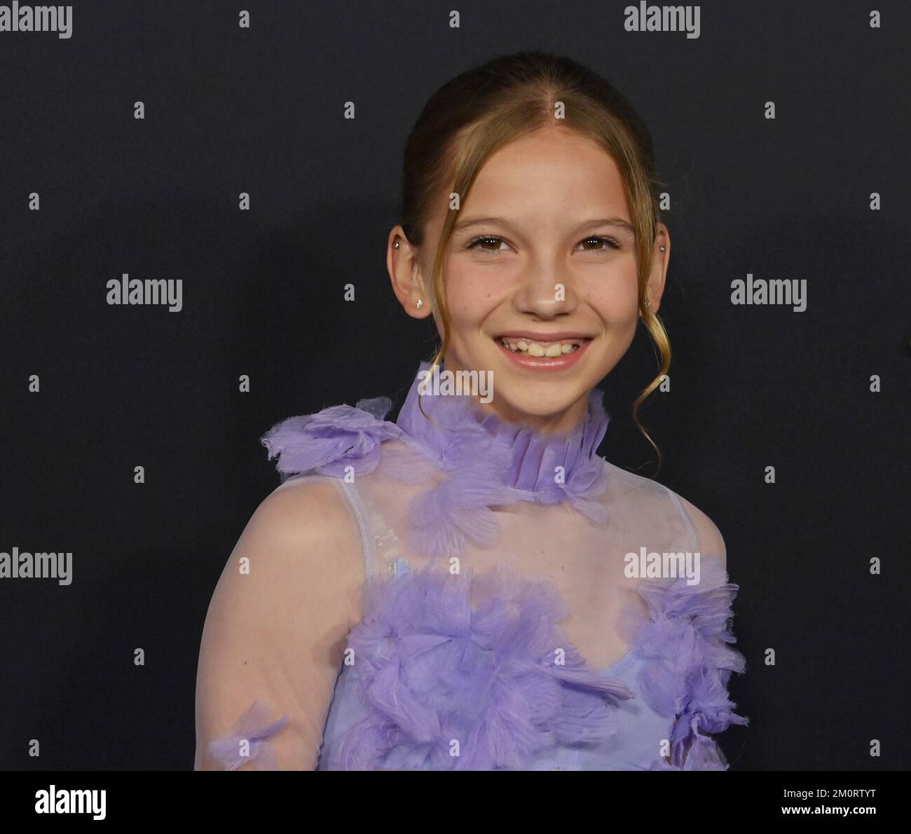 Los Angeles, United States. 07th Dec, 2022. Cast member Amie Donald ...