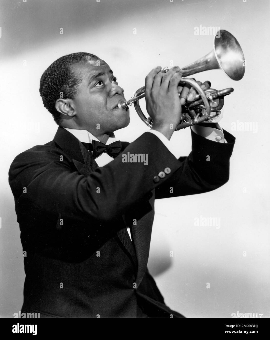 LOUIS ARMSTRONG in NEW ORLEANS (1947), directed by ARTHUR LUBIN. Credit ...
