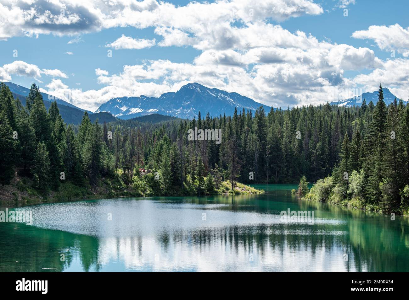 Valley of the Five Lakes, Alberta, Canada Stock Photo - Alamy
