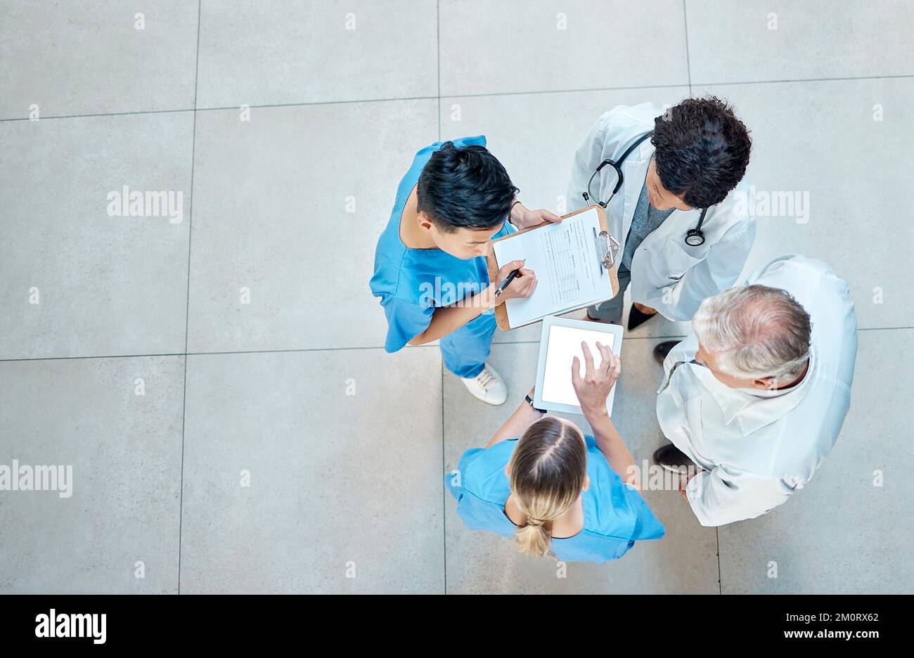 Planning is important to avoid failure. High angle shot of a group of ...