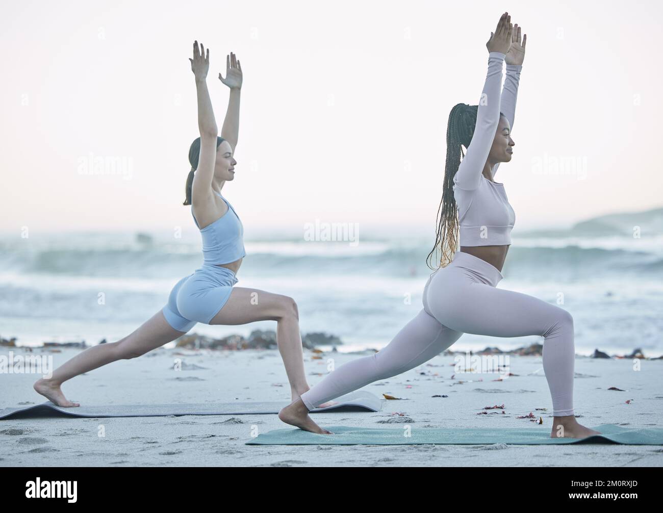 Calm young athlete stretching legs hi-res stock photography and images ...