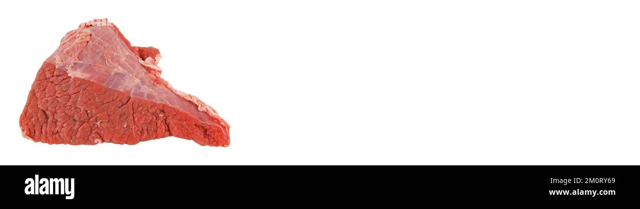 Clean very fresh red raw cow meat beef, banner mock up poster desing ...