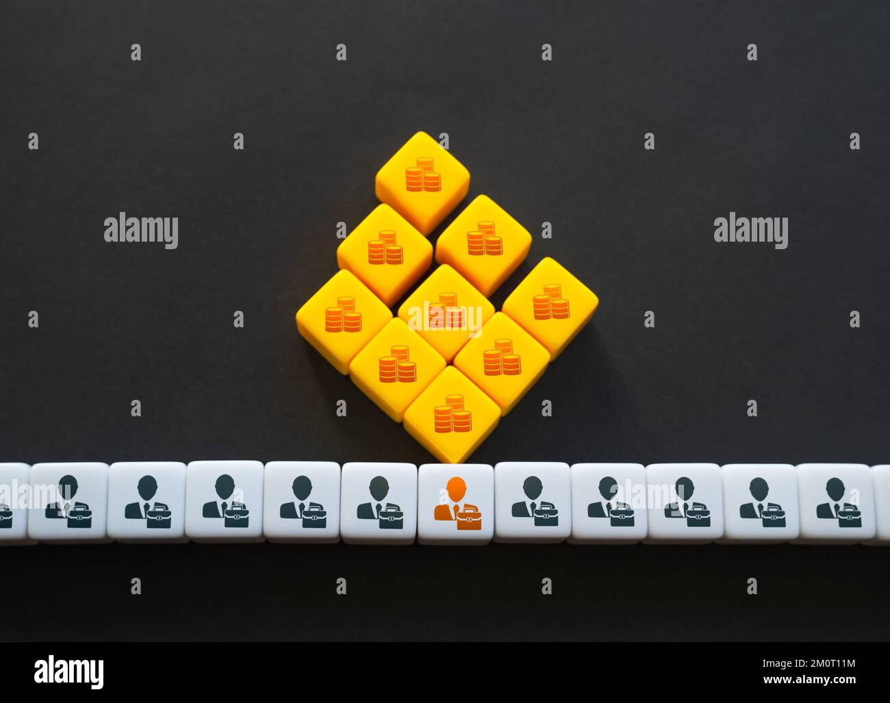 Assign all credits to yourself. Leader and favorite. Competition among ...