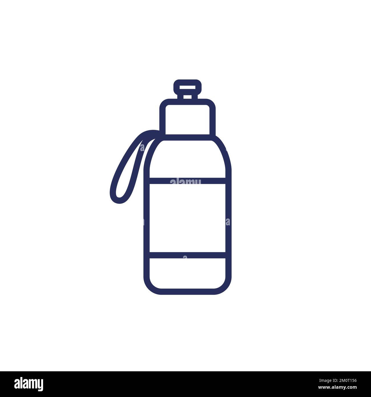 Reusable bottle water icon Cut Out Stock Images & Pictures - Alamy