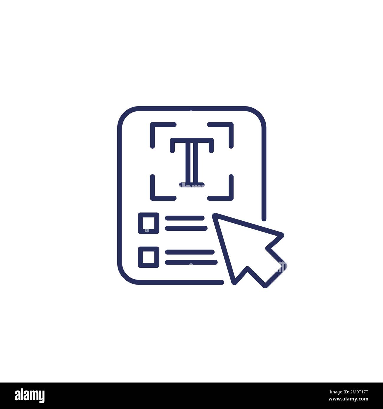 Document scanning software Stock Vector Images - Alamy