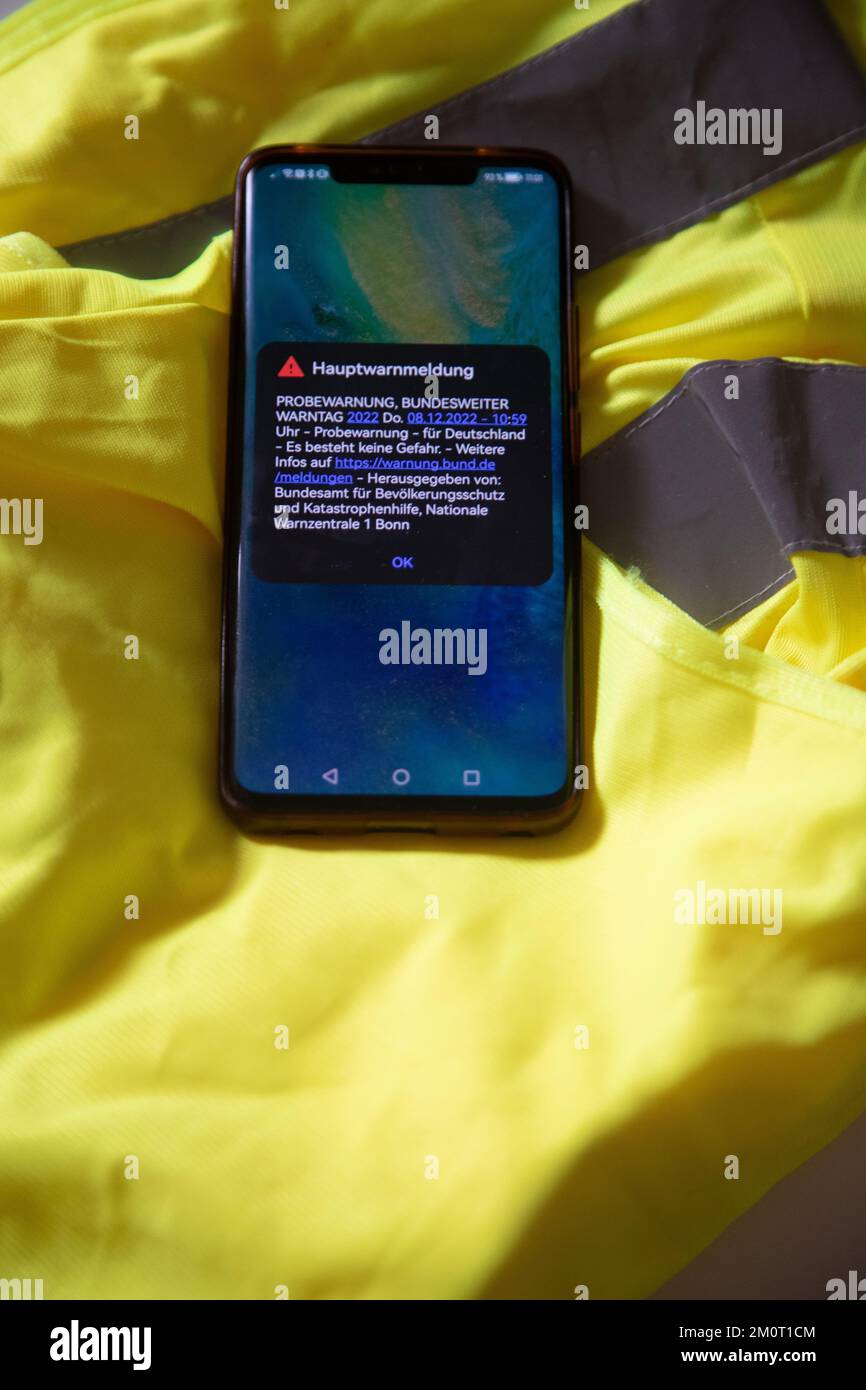 Hauptwarnmeldung hi-res stock photography and images - Alamy