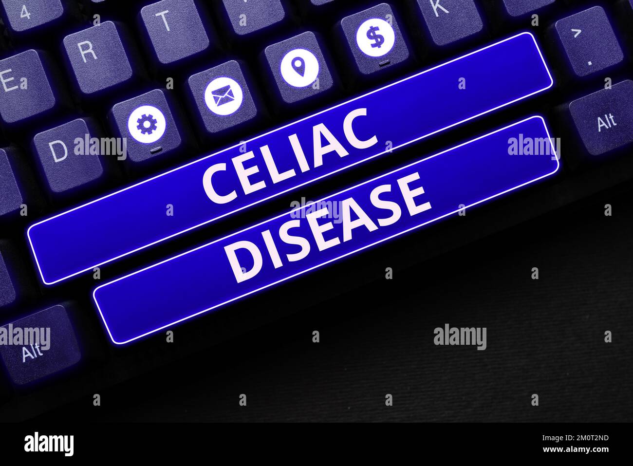 Text showing inspiration Celiac Disease. Word Written on Small ...