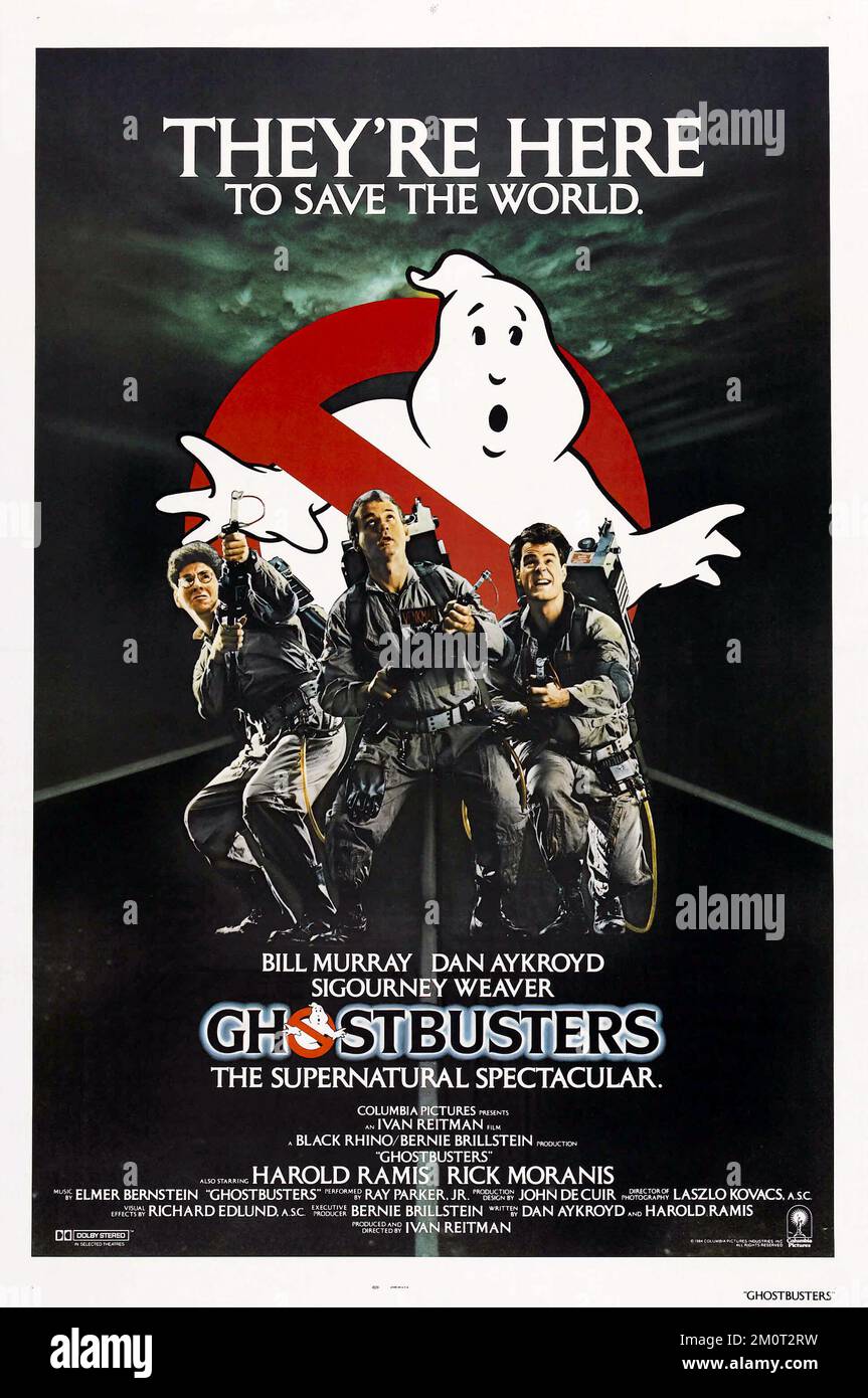 Ghostbusters 1984 bill murray hi-res stock photography and images - Alamy