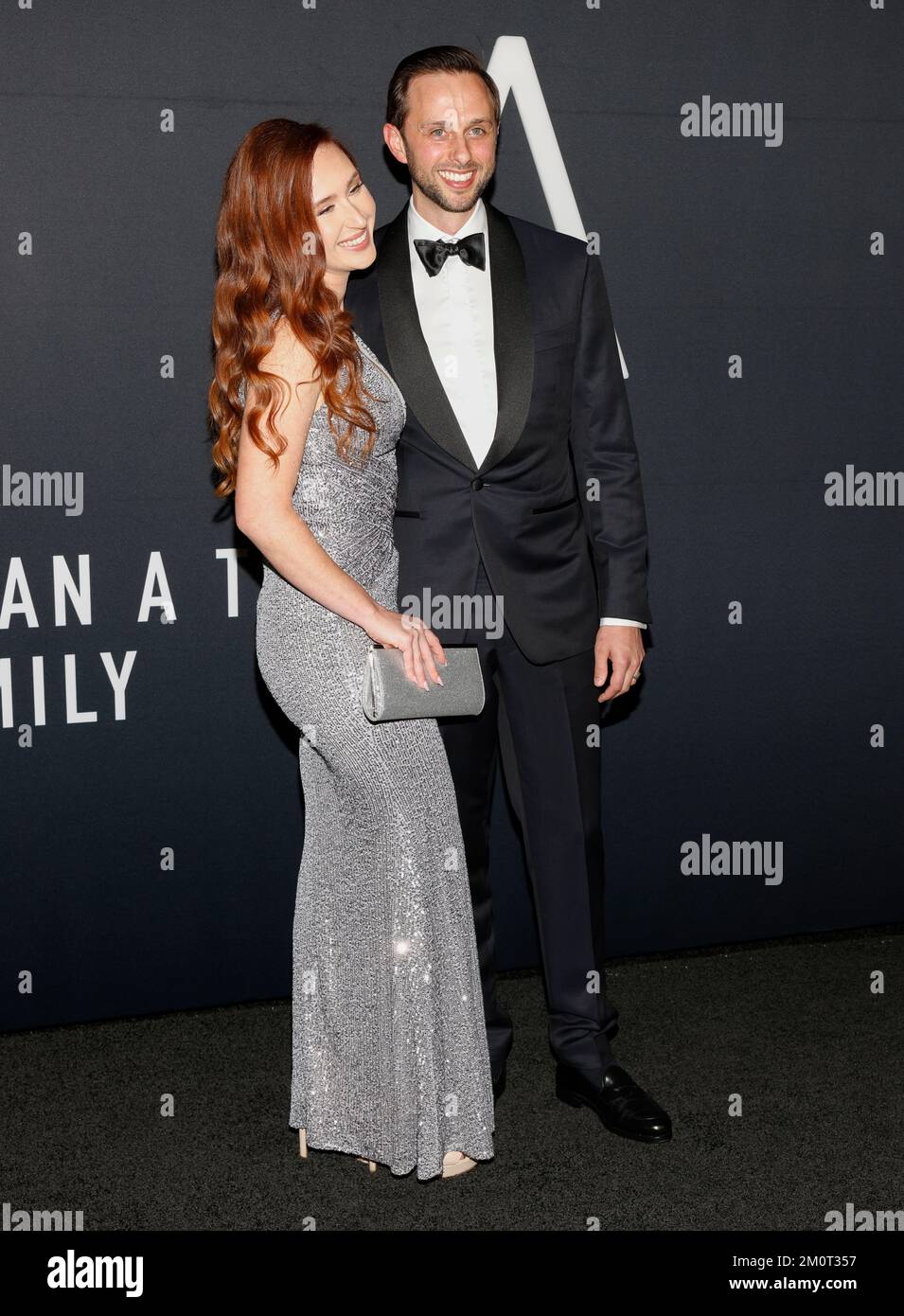 Los Angeles, CA, - Dec 07, 2022: Sinead Fitzgerald and Stephane Garneau ...