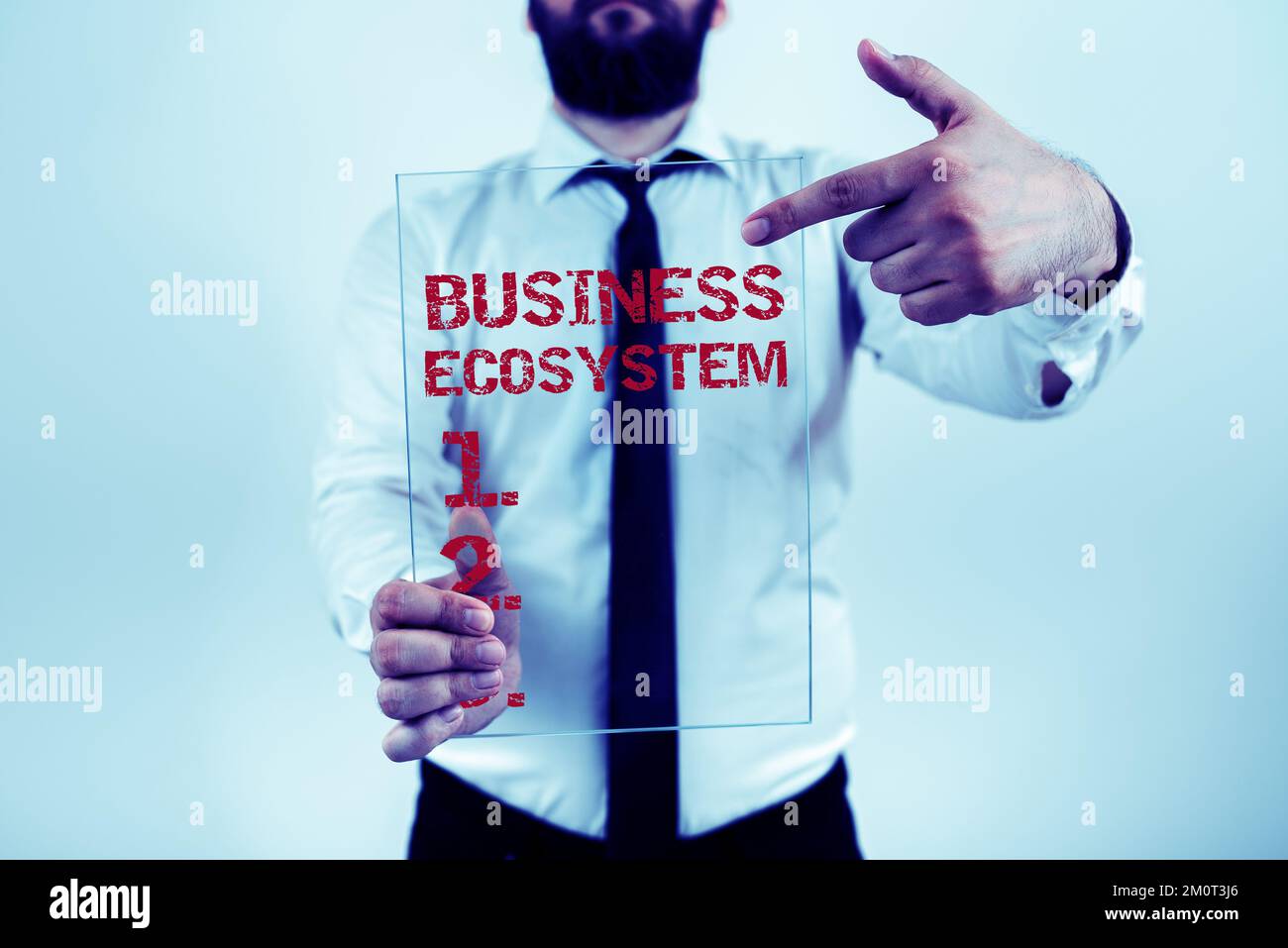 Inspiration showing sign Business Ecosystem. Conceptual photo Develop ...