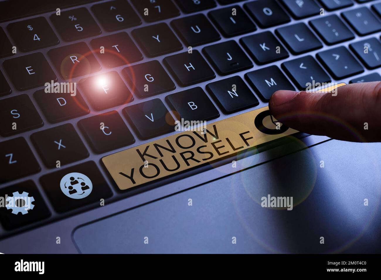 Handwriting text Know Yourself. Business overview Find You ...