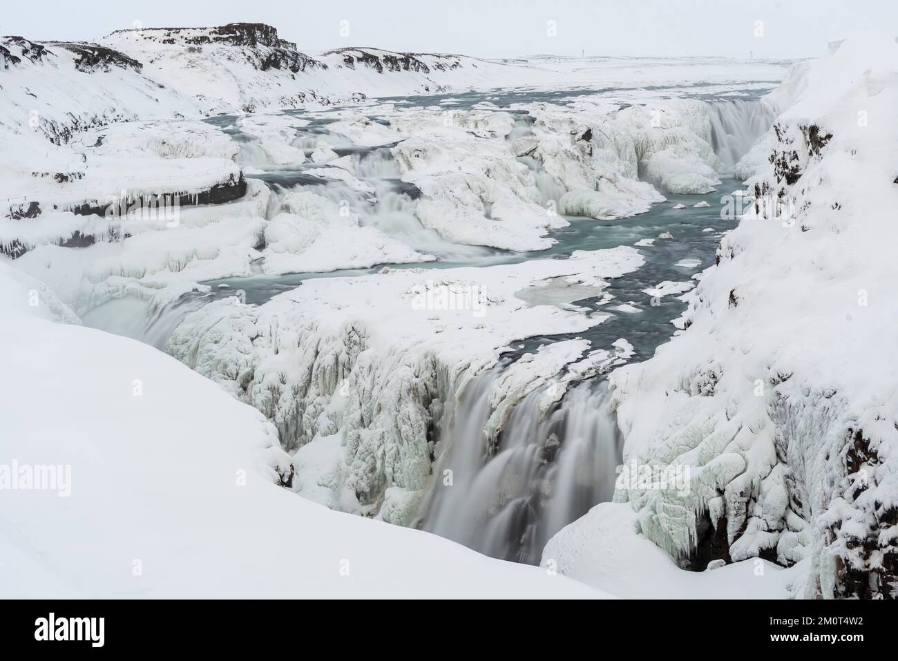 Iceland, West Iceland, Gullfoss, waterfall Stock Photo - Alamy