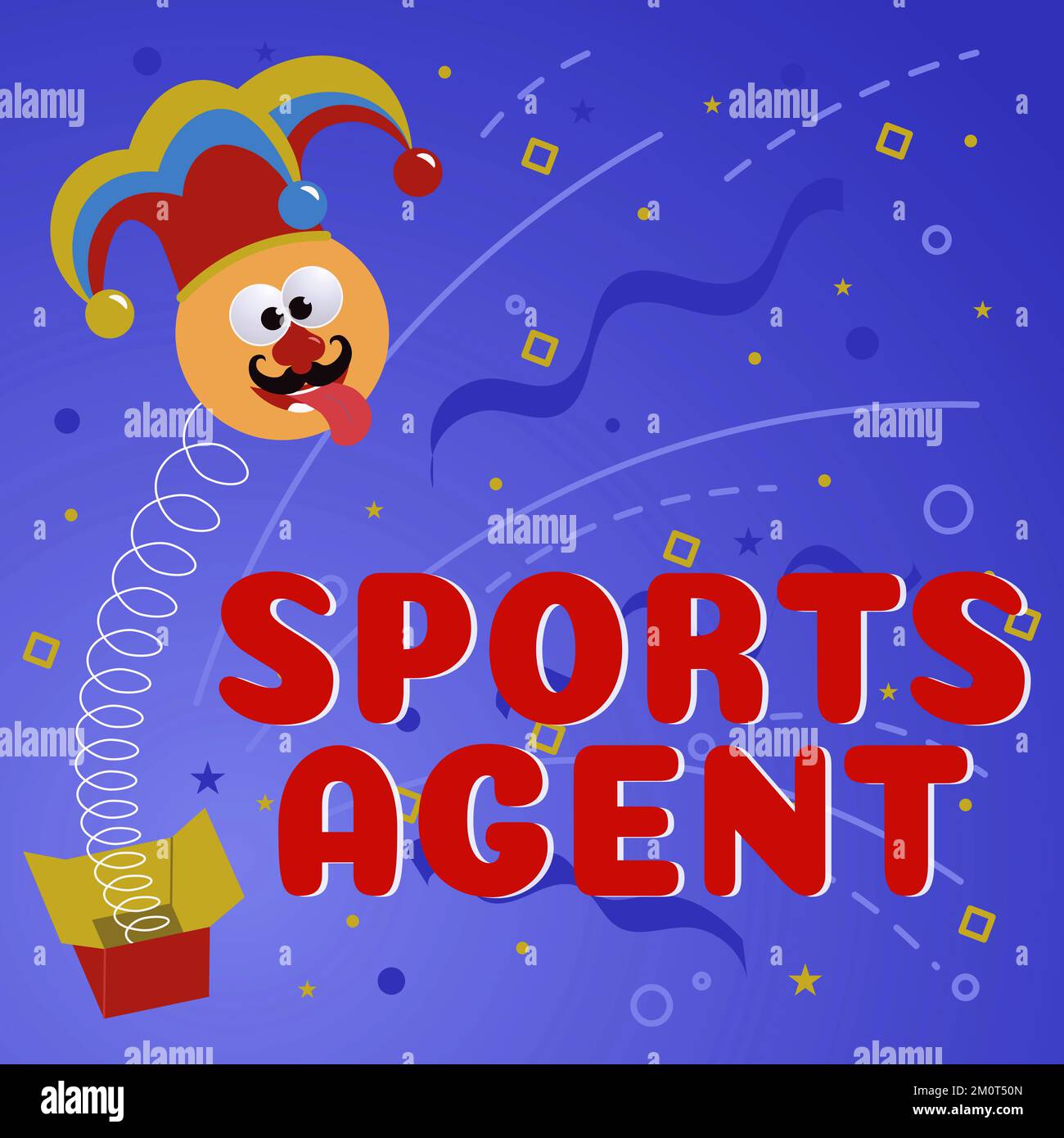 Text showing inspiration Sports Agent. Business concept person manages ...