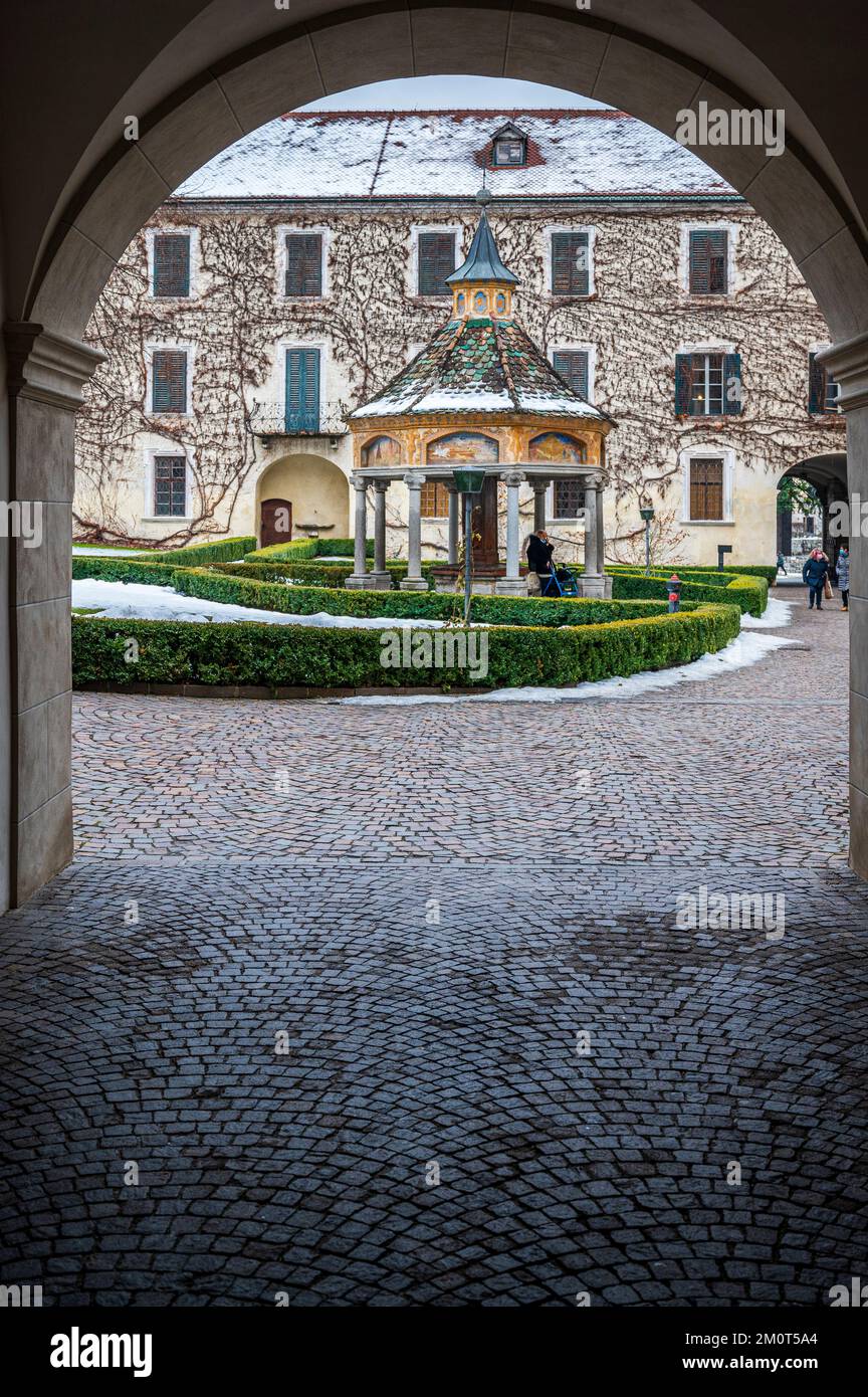 Magic of Christmas in Bressanone and at the Novacella Abbey Stock Photo ...
