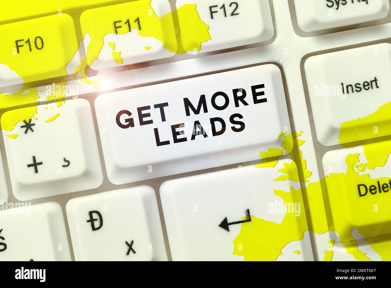 Sign displaying Get More Leads. Concept meaning Inbound Marketing ...