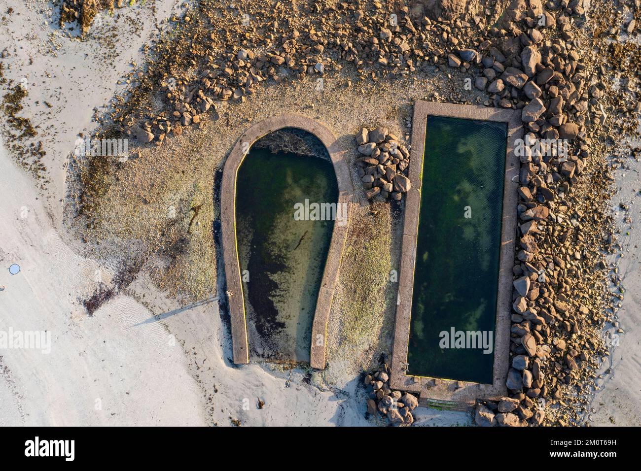 Aerial view france swimming pools hi-res stock photography and images ...