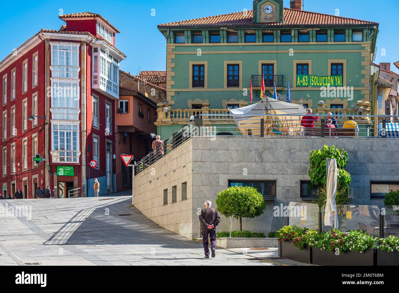 Spain, Principality of Asturias, Tineo, stage on the Camino Primitivo ...
