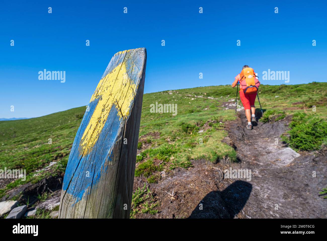 Spain, Principality of Asturias, municipality of Tineo, hike on the ...