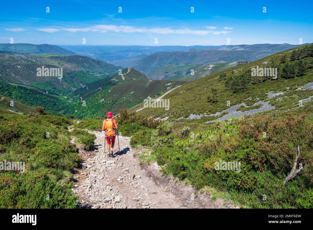 Spain, Principality of Asturias, municipality of Allande, hike on the ...