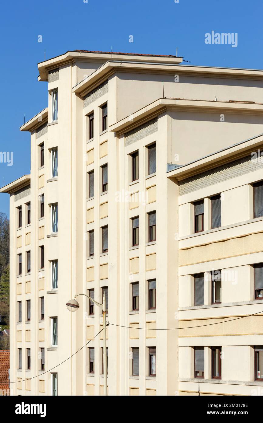 France, Meurthe et Moselle, Nancy, Cite Unniversitaire Monbois in Art ...