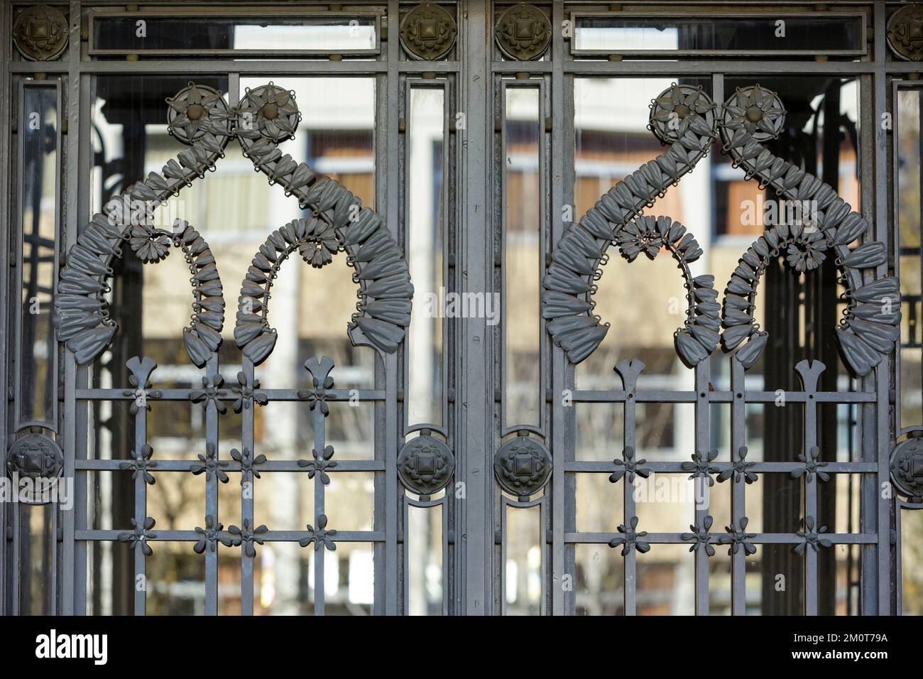 France, Meurthe et Moselle, Nancy, Immeuble Estrade an Art Deco mansion ...