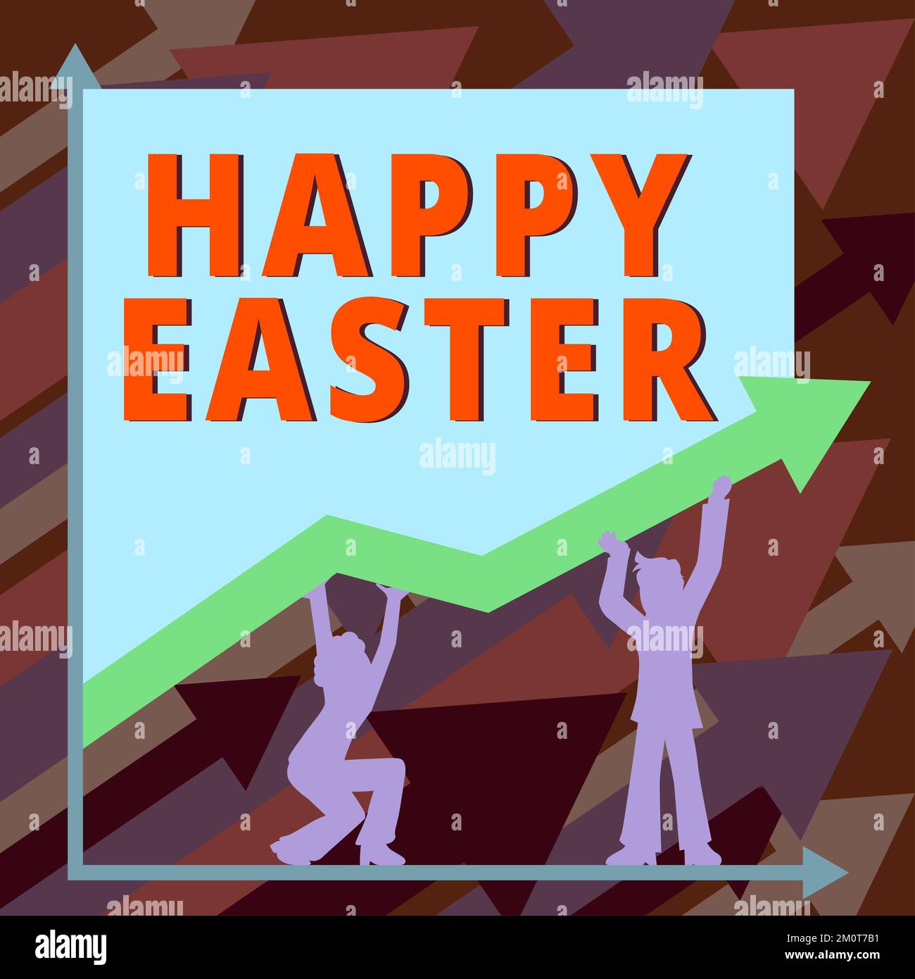 Handwriting text Happy Easter. Word for Christian feast commemorating ...