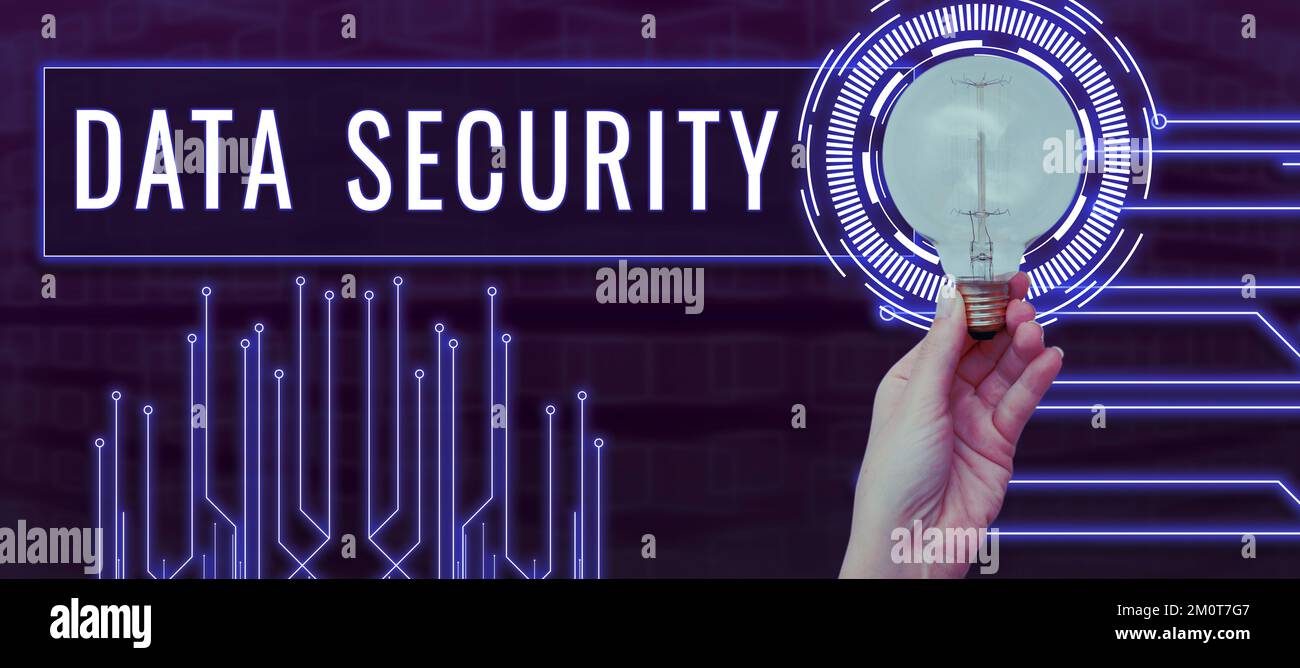 Writing displaying text Data Security. Internet Concept Confidentiality Disk Encryption Backups ...