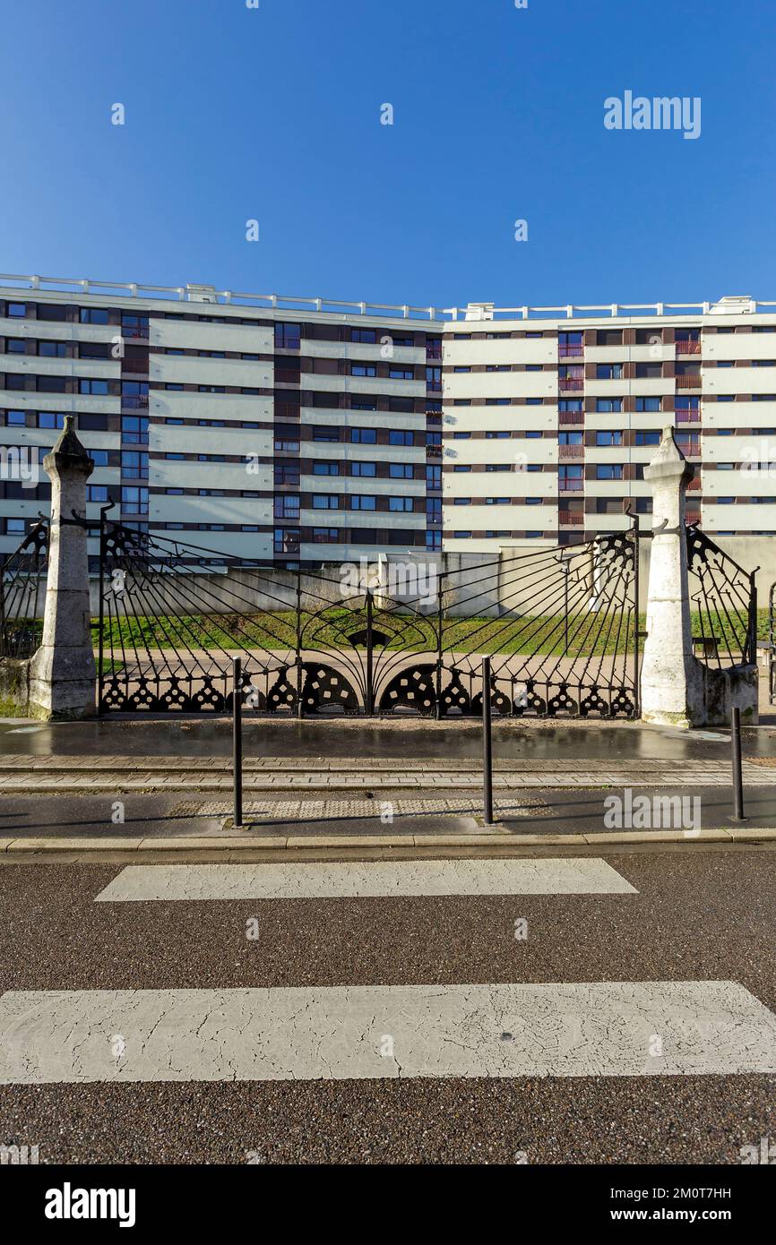 France, Meurthe et Moselle, Nancy, former Parc de Saurupt (Saurupt parc ...