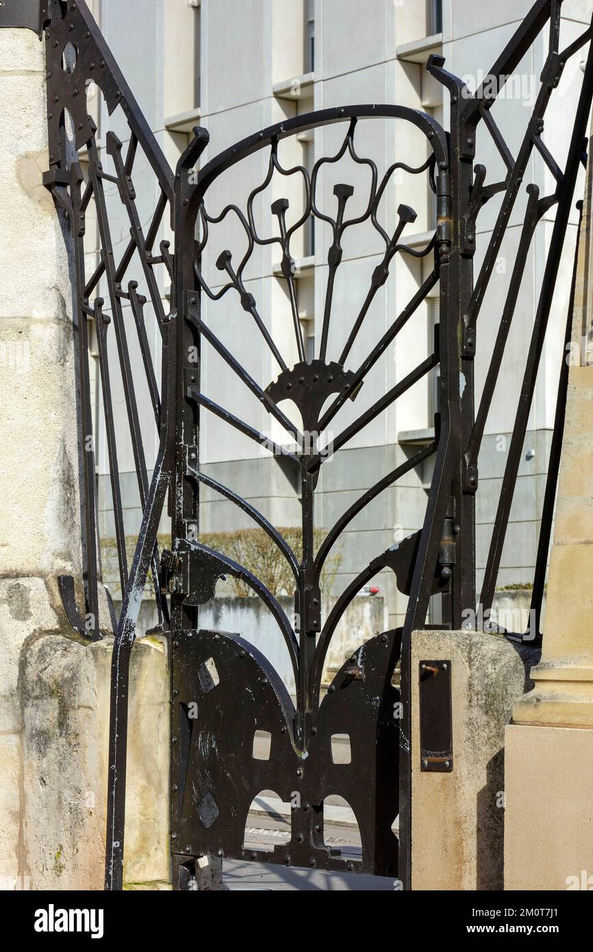 France, Meurthe et Moselle, Nancy, former Parc de Saurupt (Saurupt parc ...