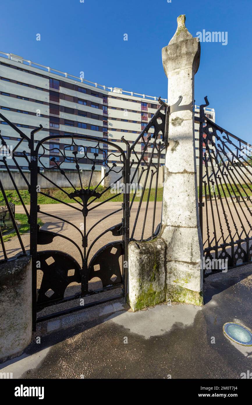 France, Meurthe et Moselle, Nancy, former Parc de Saurupt (Saurupt parc ...
